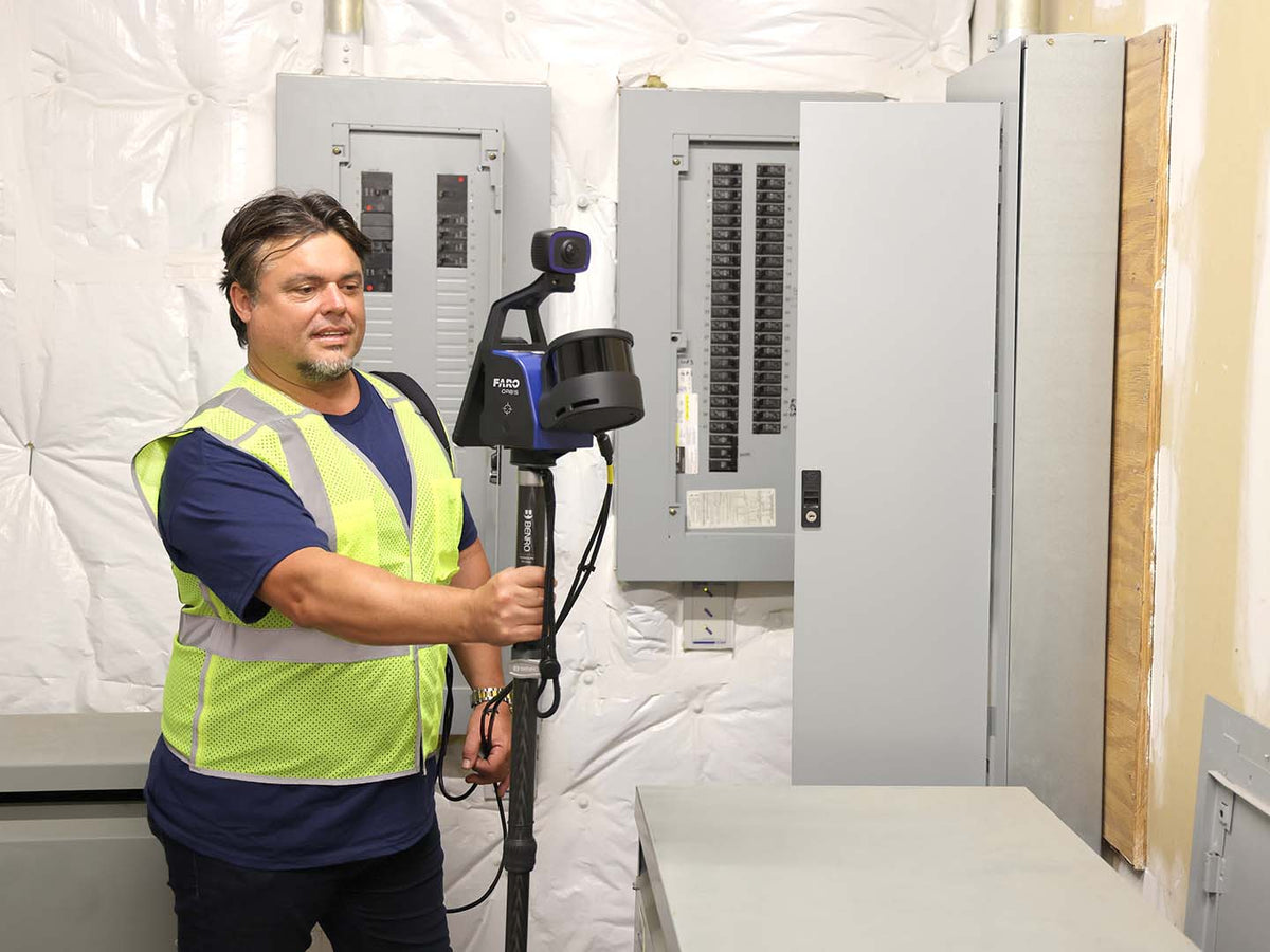 Faro Orbis 3D Mobile Scanner for SLAM-based Mapping & BIM Workflows