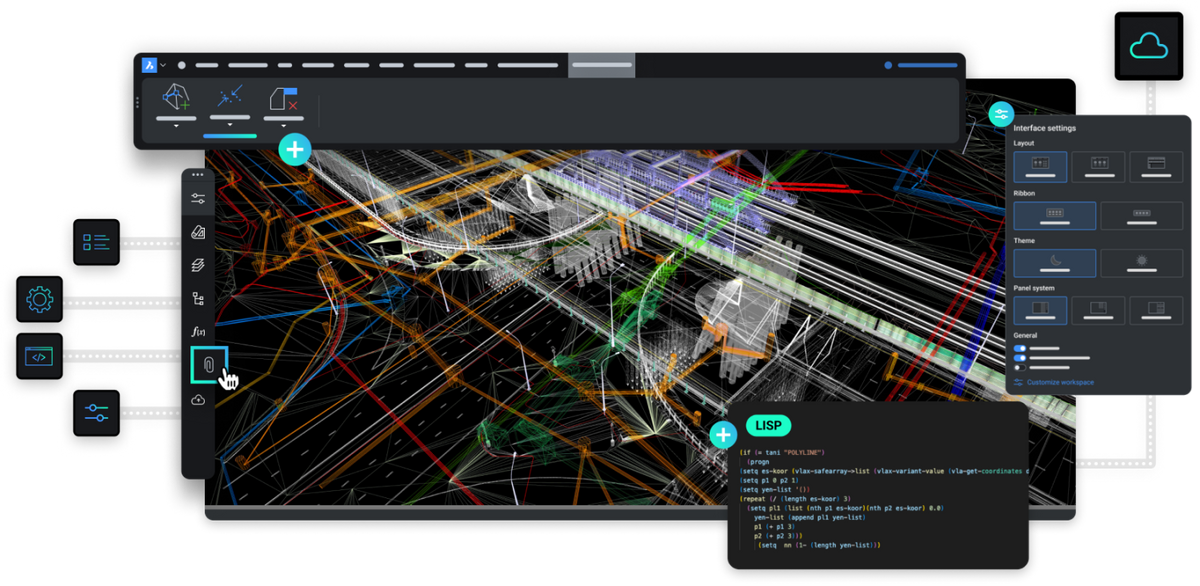 BricsCAD - CAD software for 2D drafting and 3D modeling