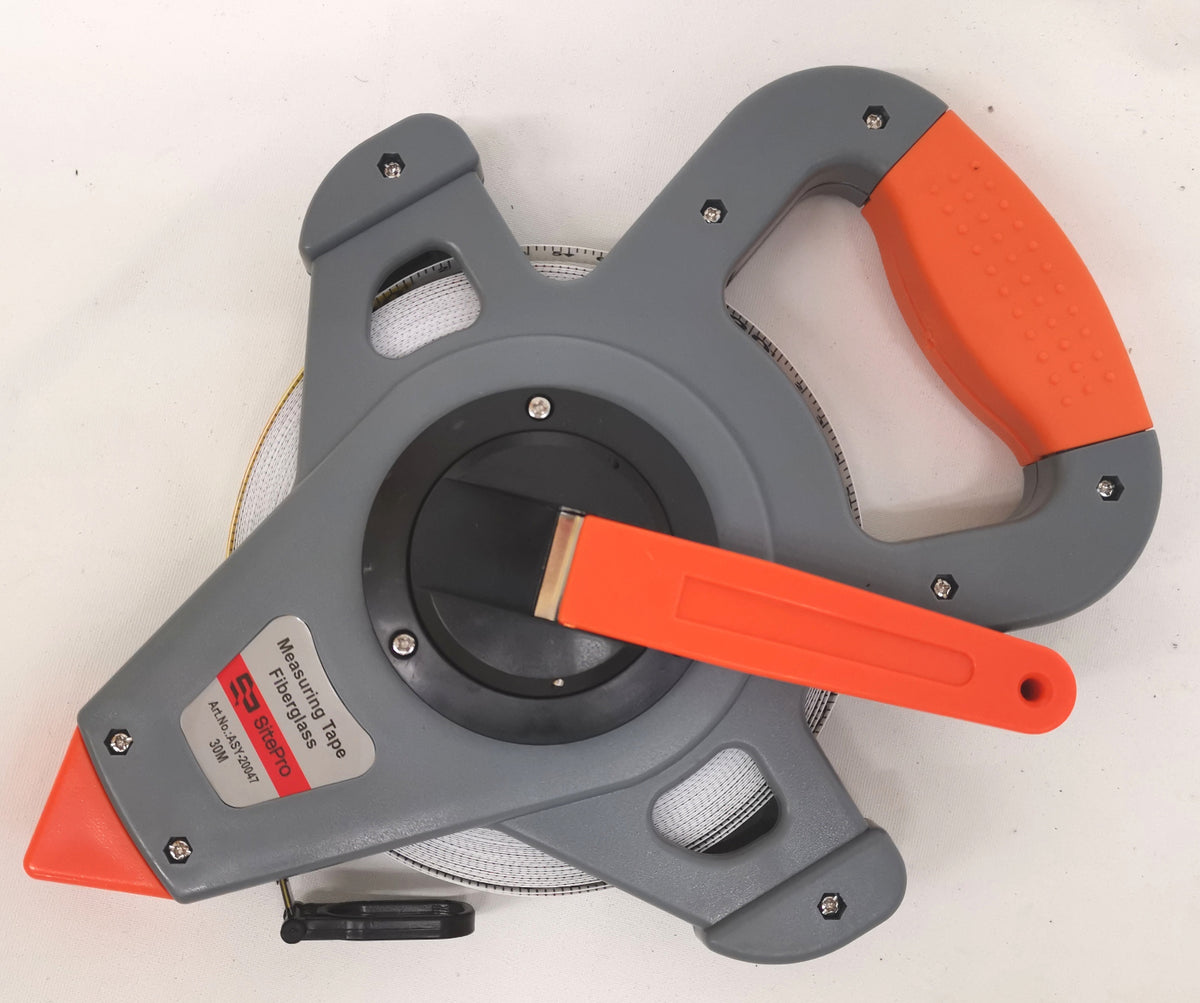 SitePro 30m Fibreglass Measuring Tape